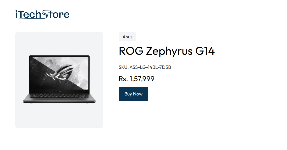 ROG Zephyrus G14 - iTechStore