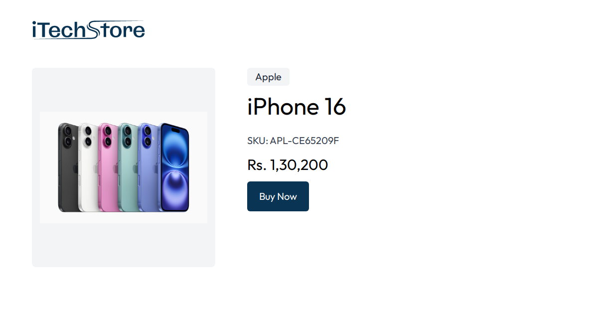 iPhone 16 - iTechStore