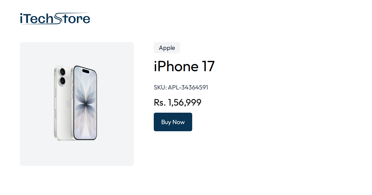iPhone 17 - 256GB - iTechStore