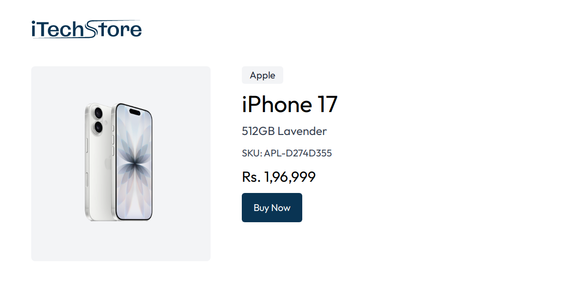 iPhone 17 - iTechStore