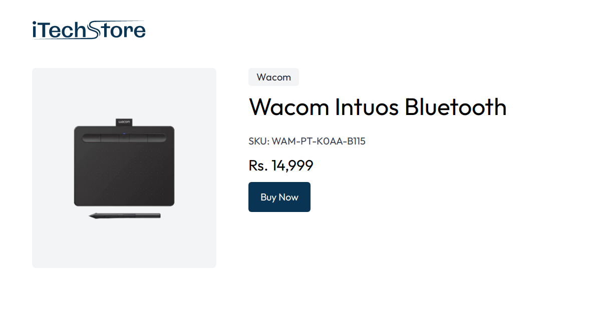 Wacom Intuos Bluetooth - iTechStore